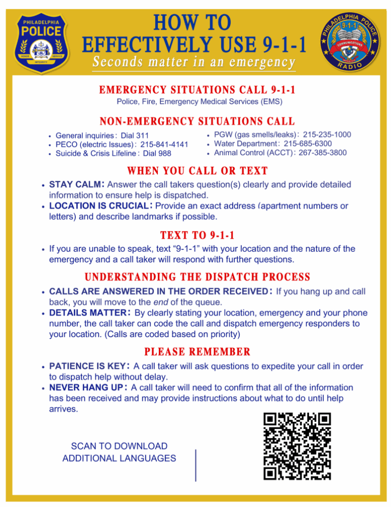 FREQUENTLY ASKED QUESTIONS (FAQs) | Philadelphia Police Department (PPD)